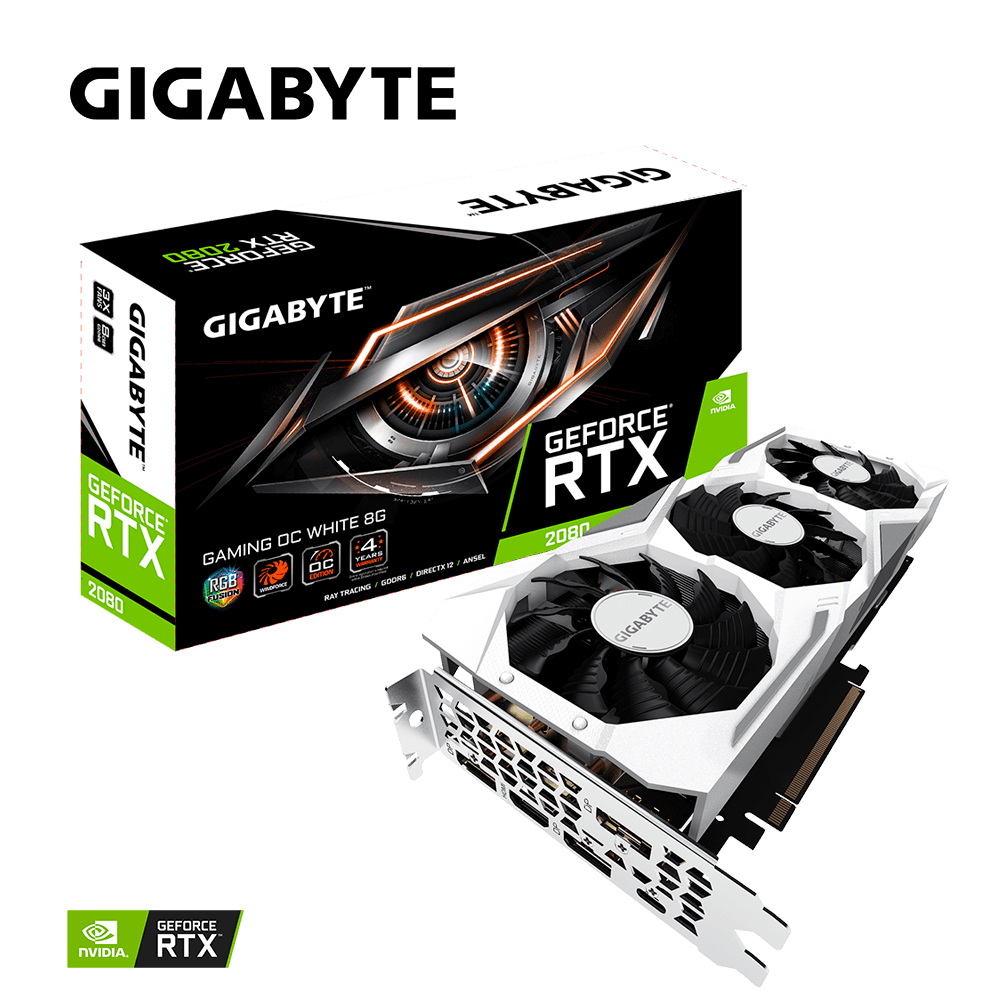 GeForce RTX 2080 GAMING OC WHITE 8G
