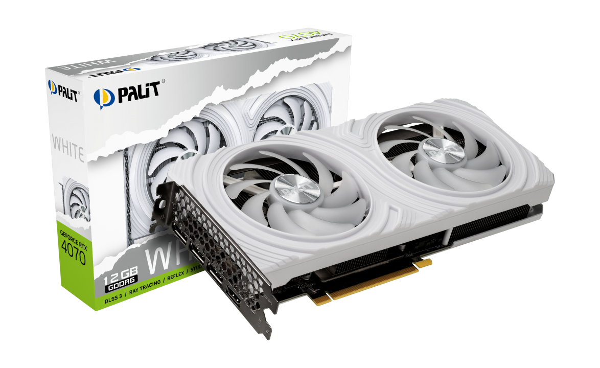 GeForce RTX 4070 White PA-RTX4070 White 12G